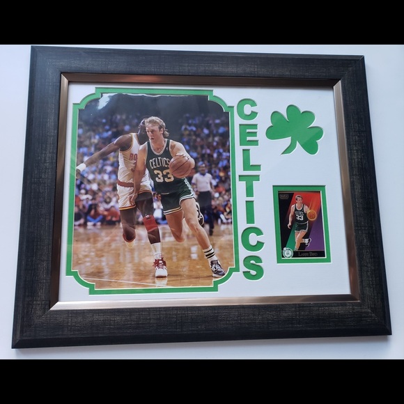 Wall Decor | Custom Larry Bird Photo Trading Card Wall Art | Poshmark